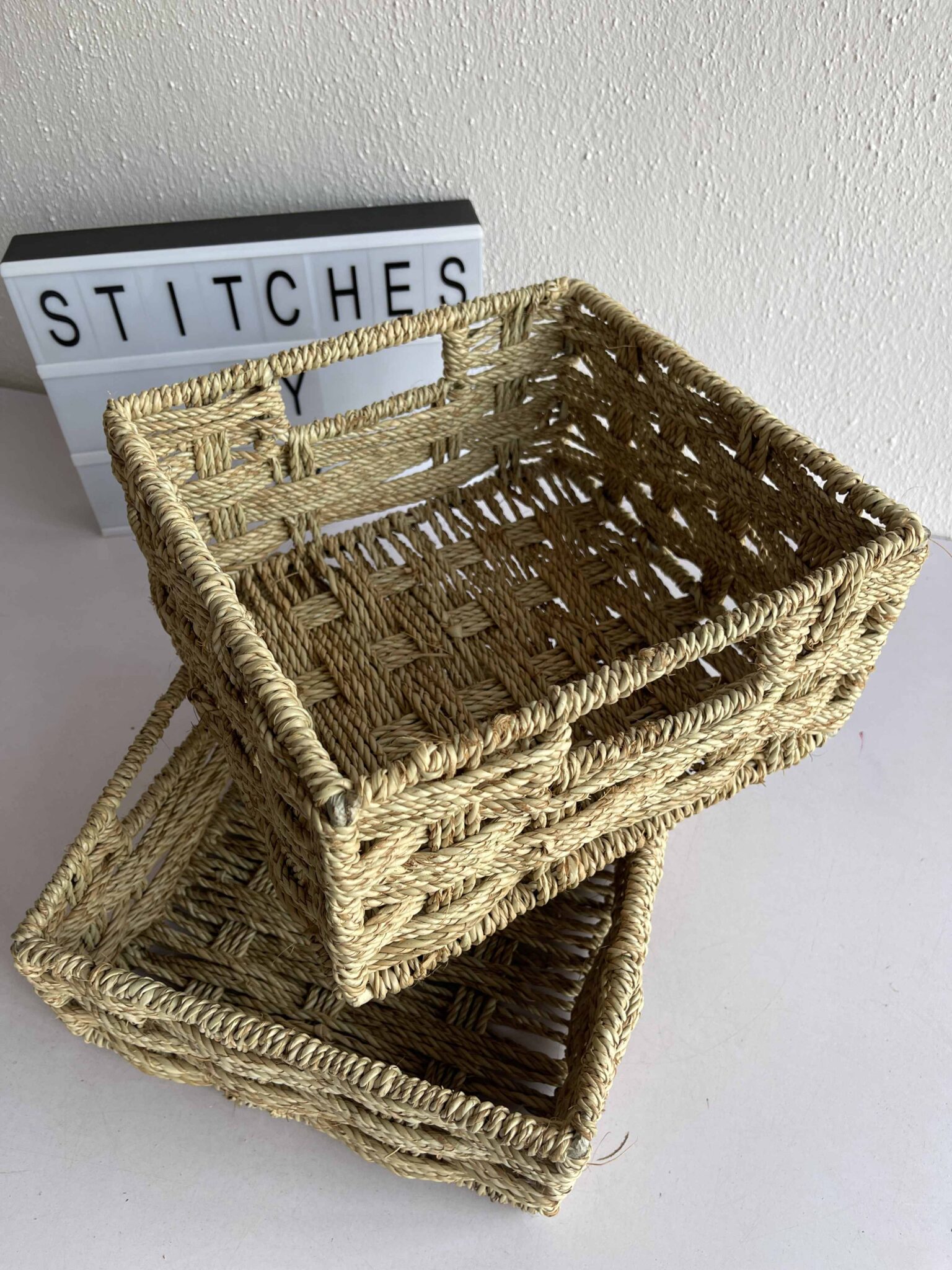 Raffia Storage Box (Pattern) – Stitchesbylope
